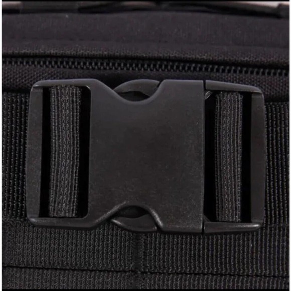 Highland Tactical | Bags | Highland Tactical Military Mobility Waist Fanny Pack Bag Molle Black ...